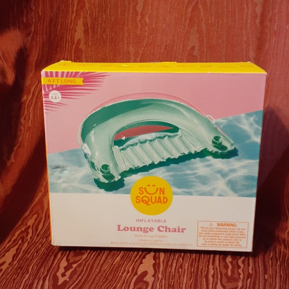 Sun Squad | Other | Sun Squad Pool Lounge Chair New In Box | Poshmark